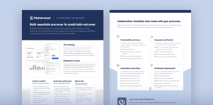 Mattermost Playbooks | Accelerate mission-critical workflows