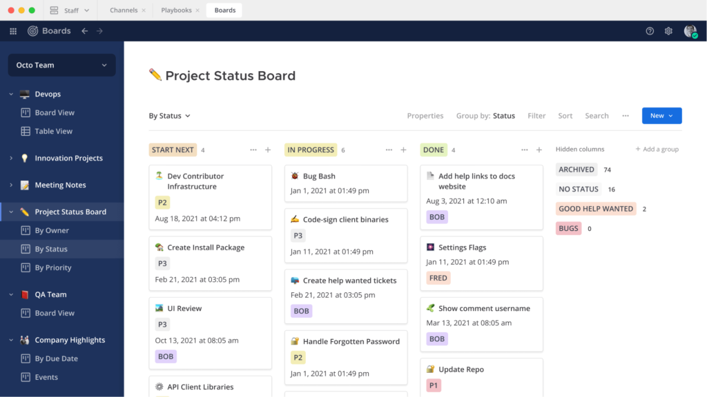 Mattermost Boards | Open Source Project Management