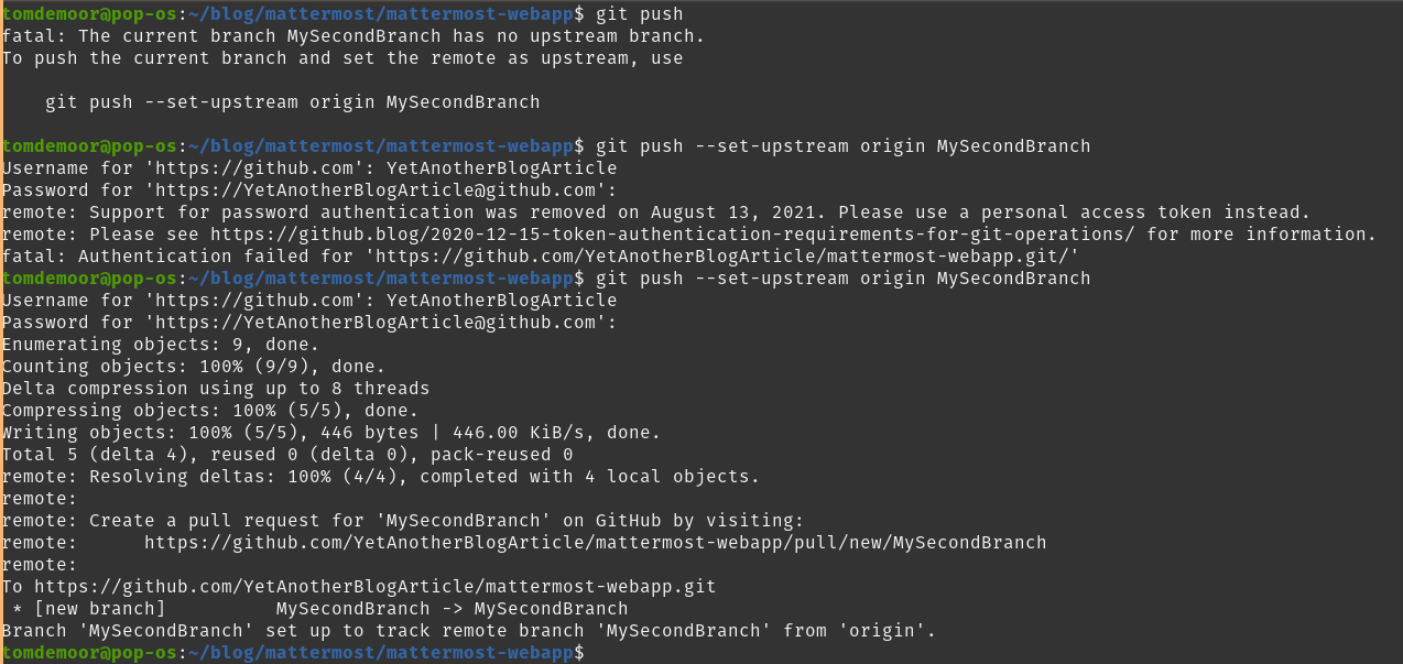 Git for non-developers - Mattermost