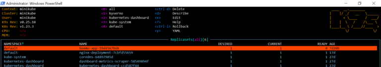 Kubernetes metrics & cluster management with K9s, Kubectx & Kubens